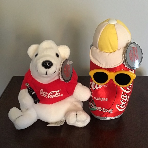 Coca Cola | Toys | Collectible Cocacola Beanie Babies Nwt | Poshmark